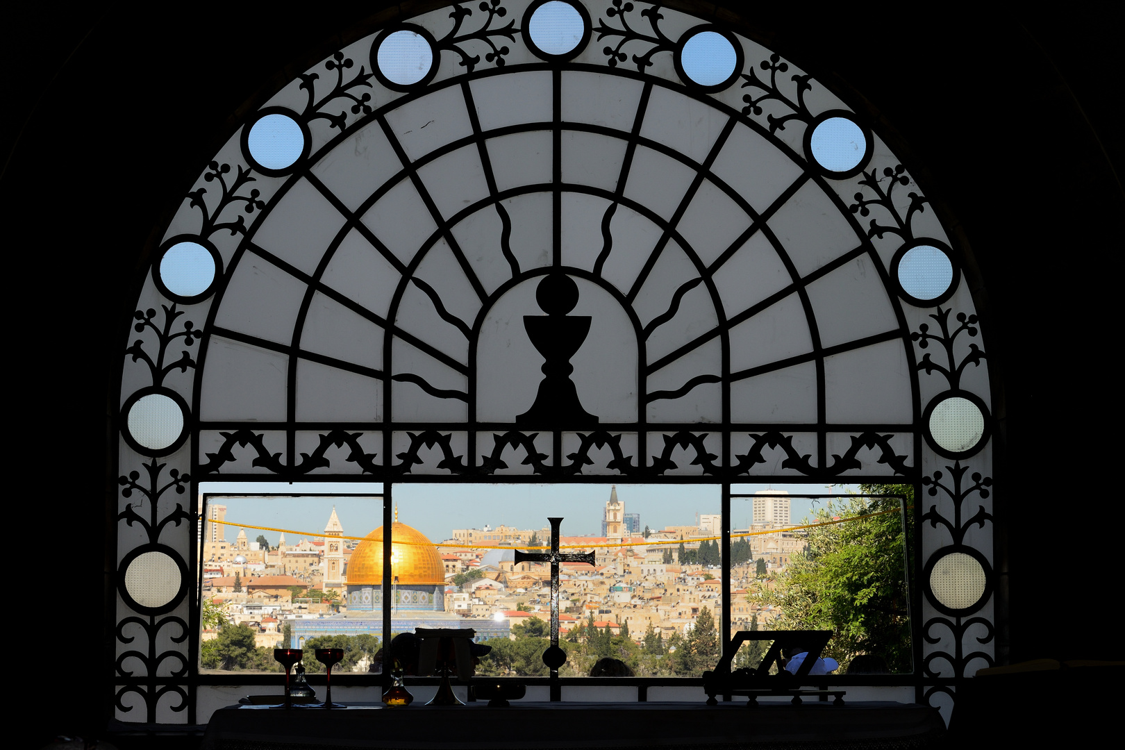 Dominus Flevit mit Blick auf den Tempelberg Foto & Bild | asia, middle ...