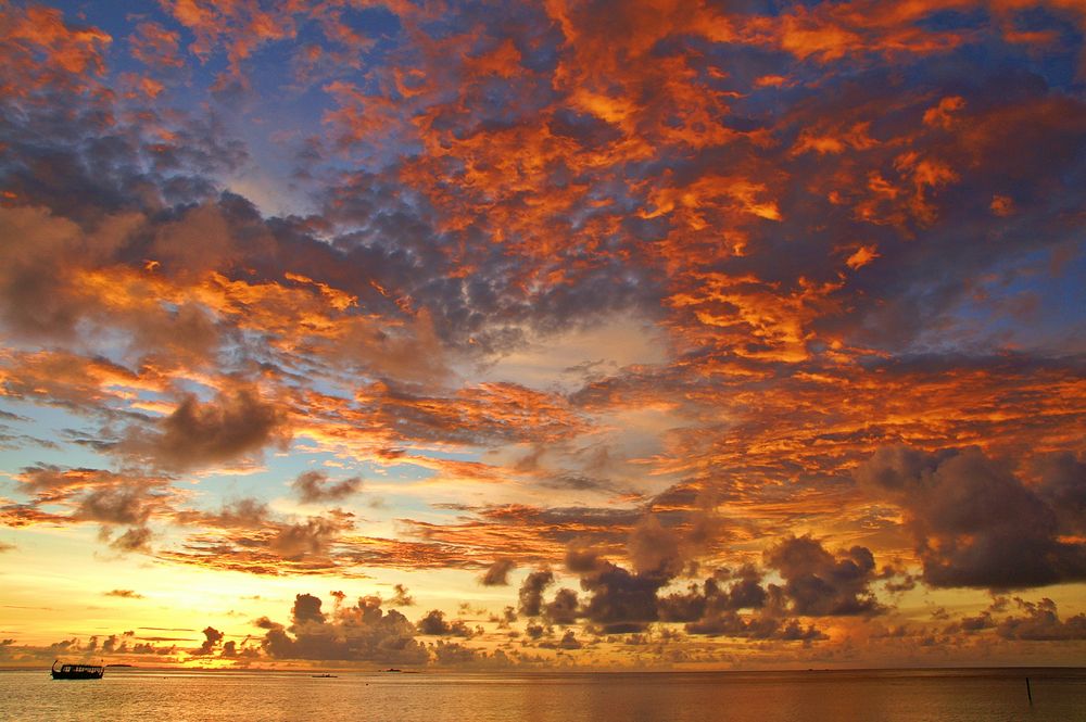 Donner über dem Indischen Ozean ? Foto & Bild | asia, indian ocean ...