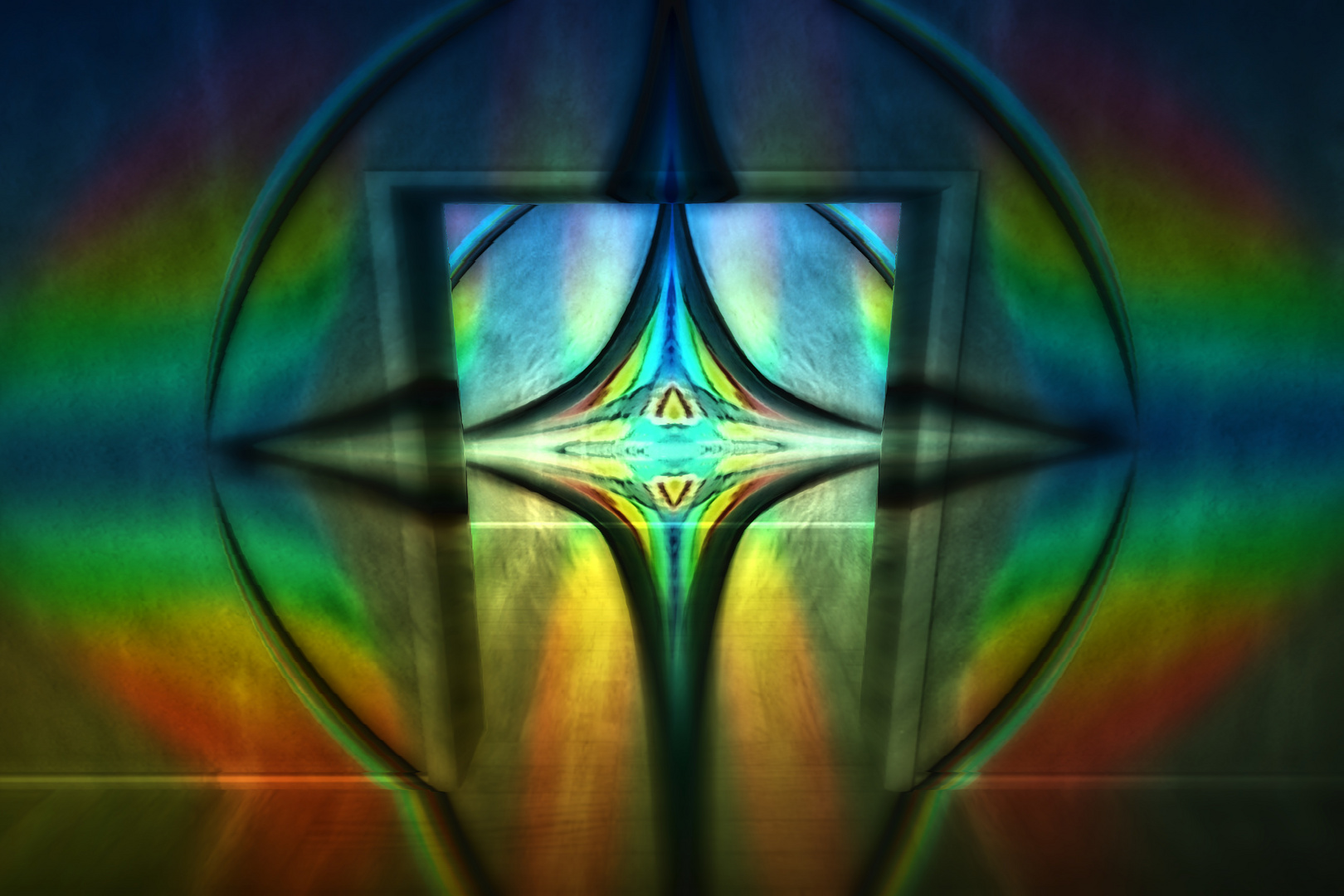 Donnerstag mit Durchblick - Blick in magische Räume Foto & Bild | projekte, fotomontage ...