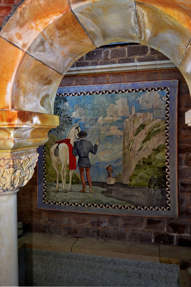 Donnerstag mit Durchblick - Der Blick durch den Bogen ein Bildnis zeigt Foto & Bild ...