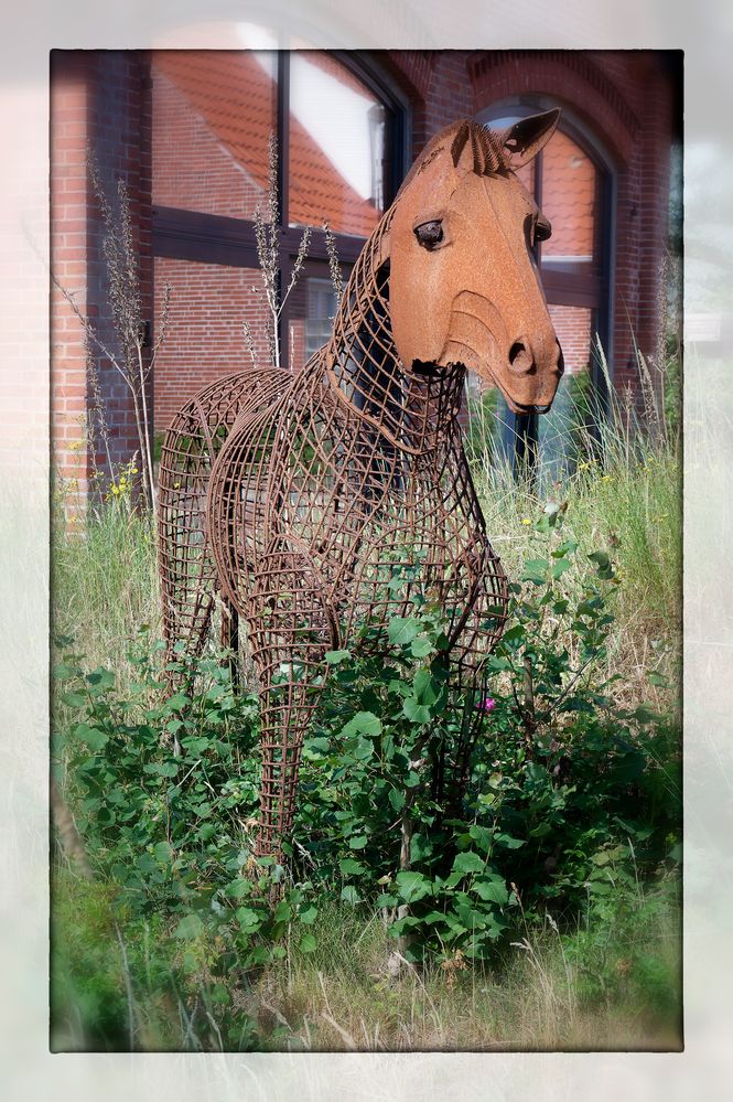 Donnerstag mit Durchblick - Drahtpferd Foto & Bild | deutschland, europe, niedersachsen Bilder ...