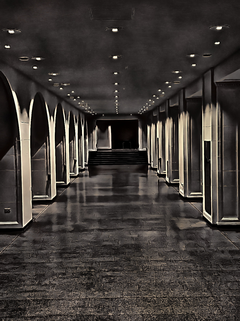 Donnerstag mit Durchblick - Durchblick inhalb der Stadthalle Kassel Foto & Bild | architektur ...