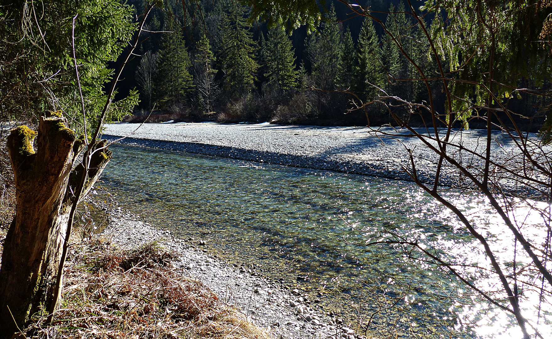 Donnerstag mit Durchblick Foto & Bild | landschaft, projekte, bach, fluss & see Bilder auf ...