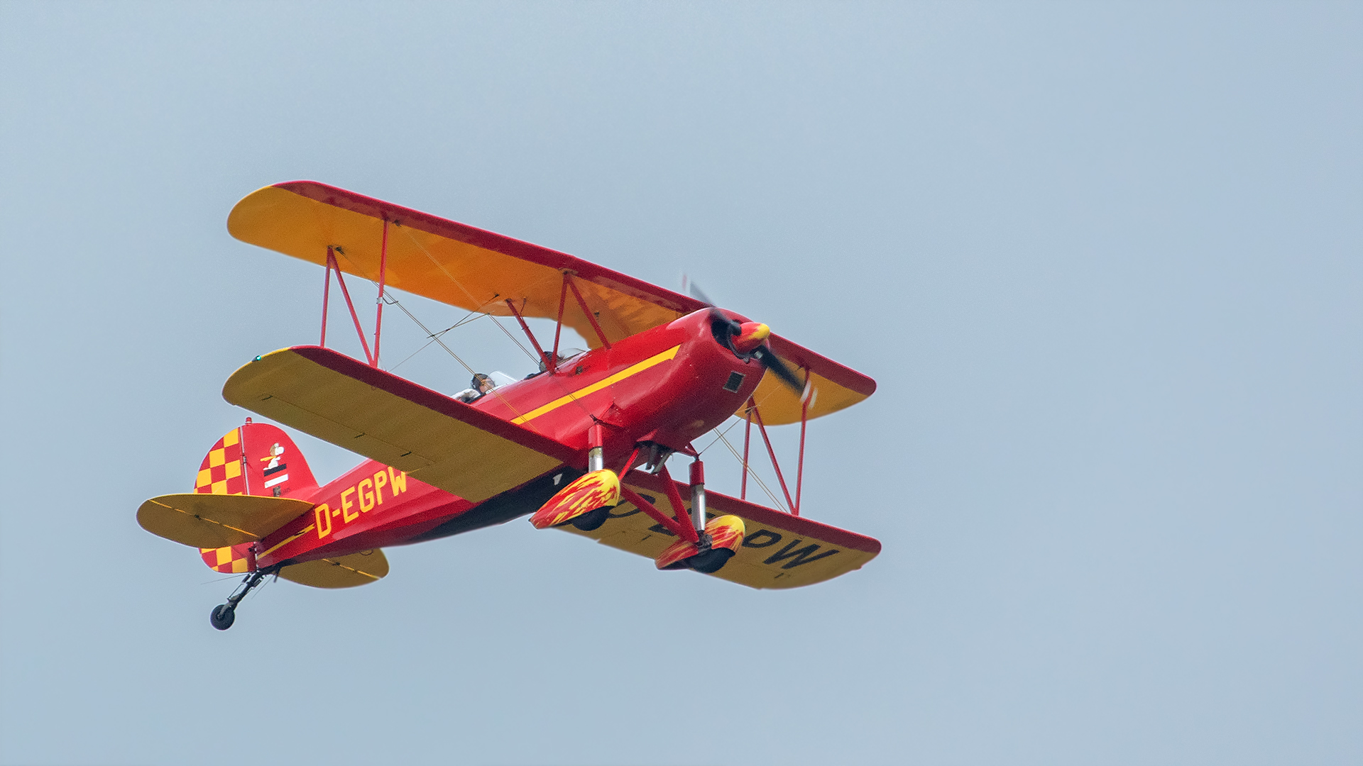 Doppeldecker Fliegen