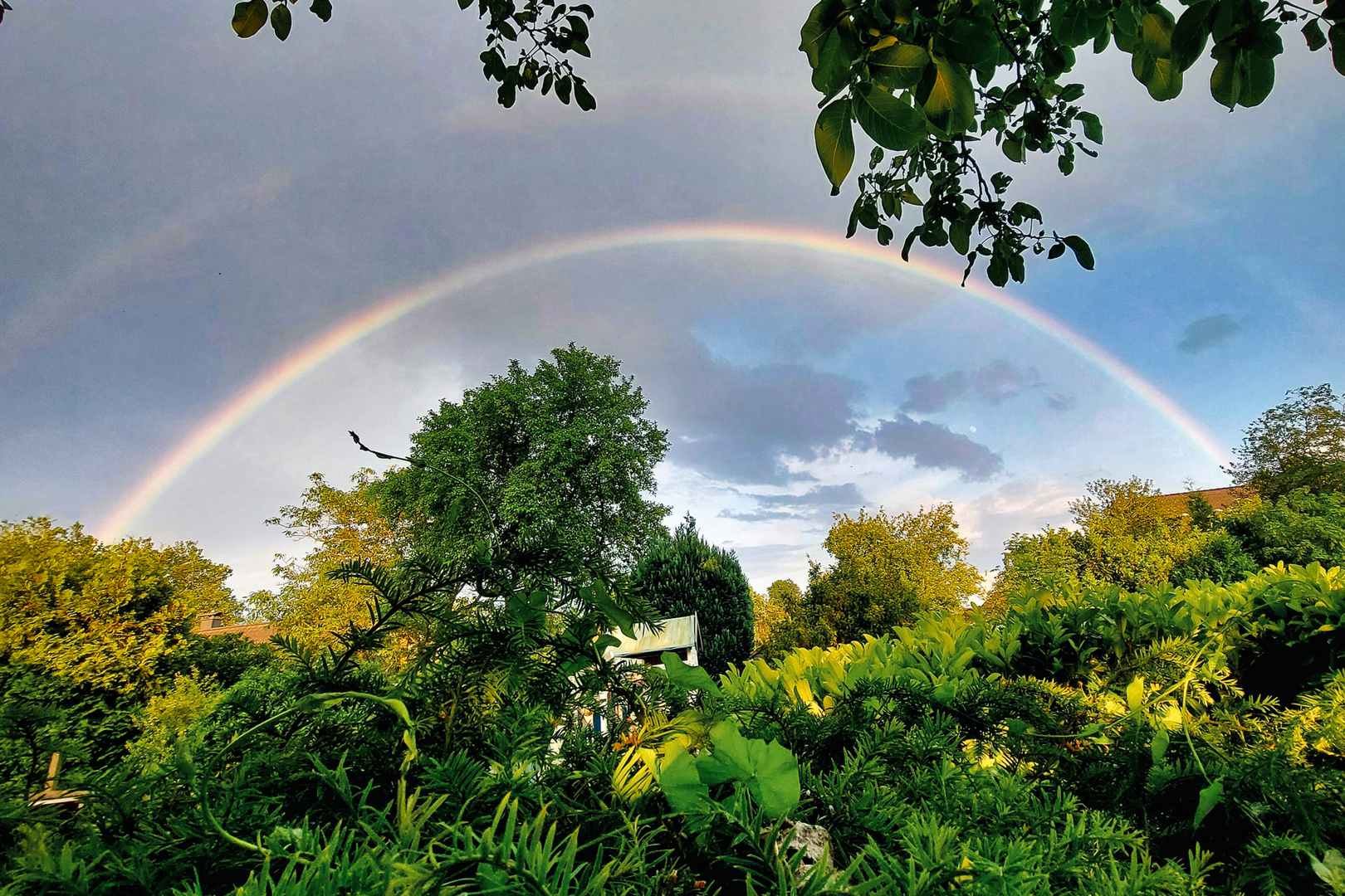 Doppelter Regenbogen Foto & Bild | landschaft, garten- & parklandschaften, landschaften Bilder ...
