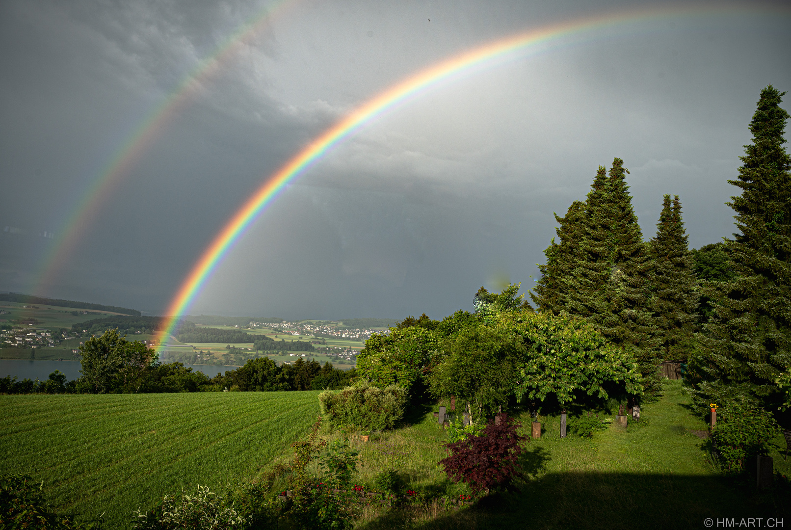 Doppelter Regenbogen Foto & Bild | natur, landschaft, regenbogen Bilder auf fotocommunity