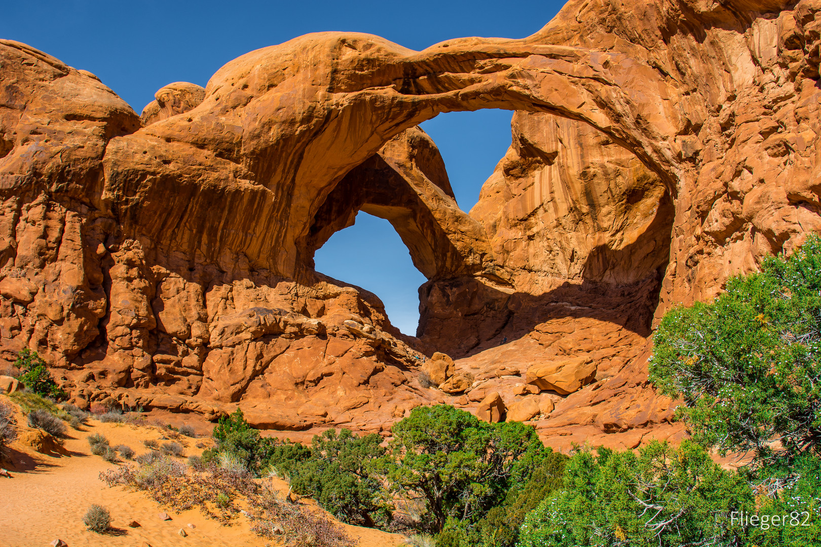 Double Arch Foto & Bild | north america, united states, national parks ...