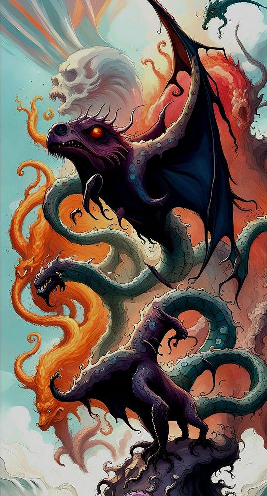 Drachen Nest Foto & Bild | ki - archiv, art, spezial Bilder auf fotocommunity