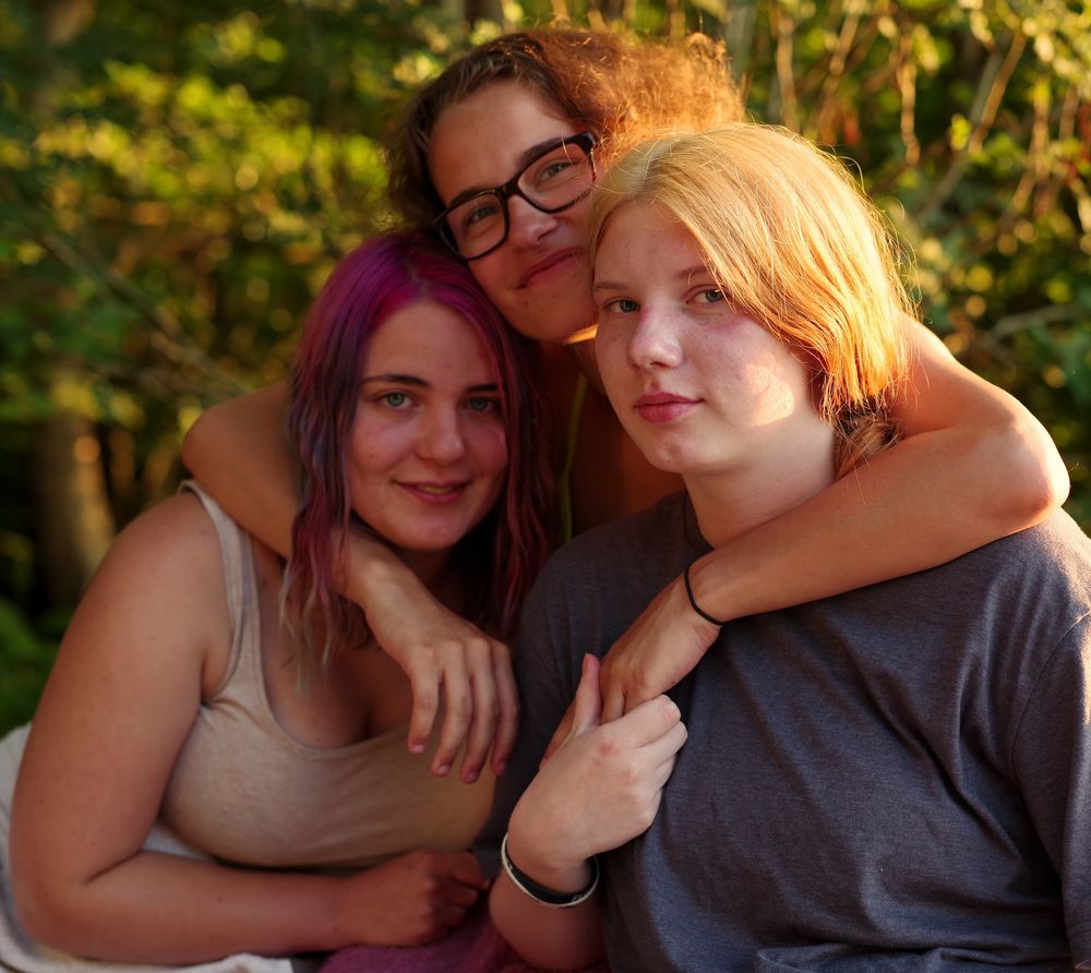Drei gute Freundinnen.... Foto & Bild | jugendliche, outdoor, people Bilder auf fotocommunity
