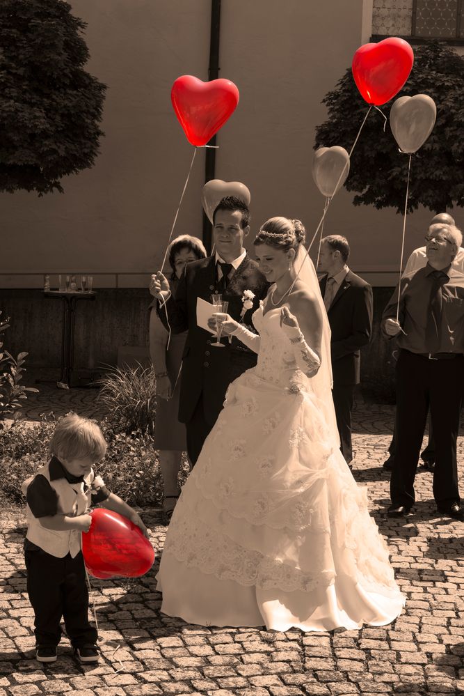 Drei rote Herzen Foto & Bild | hochzeit, hochzeiten, menschen Bilder auf fotocommunity