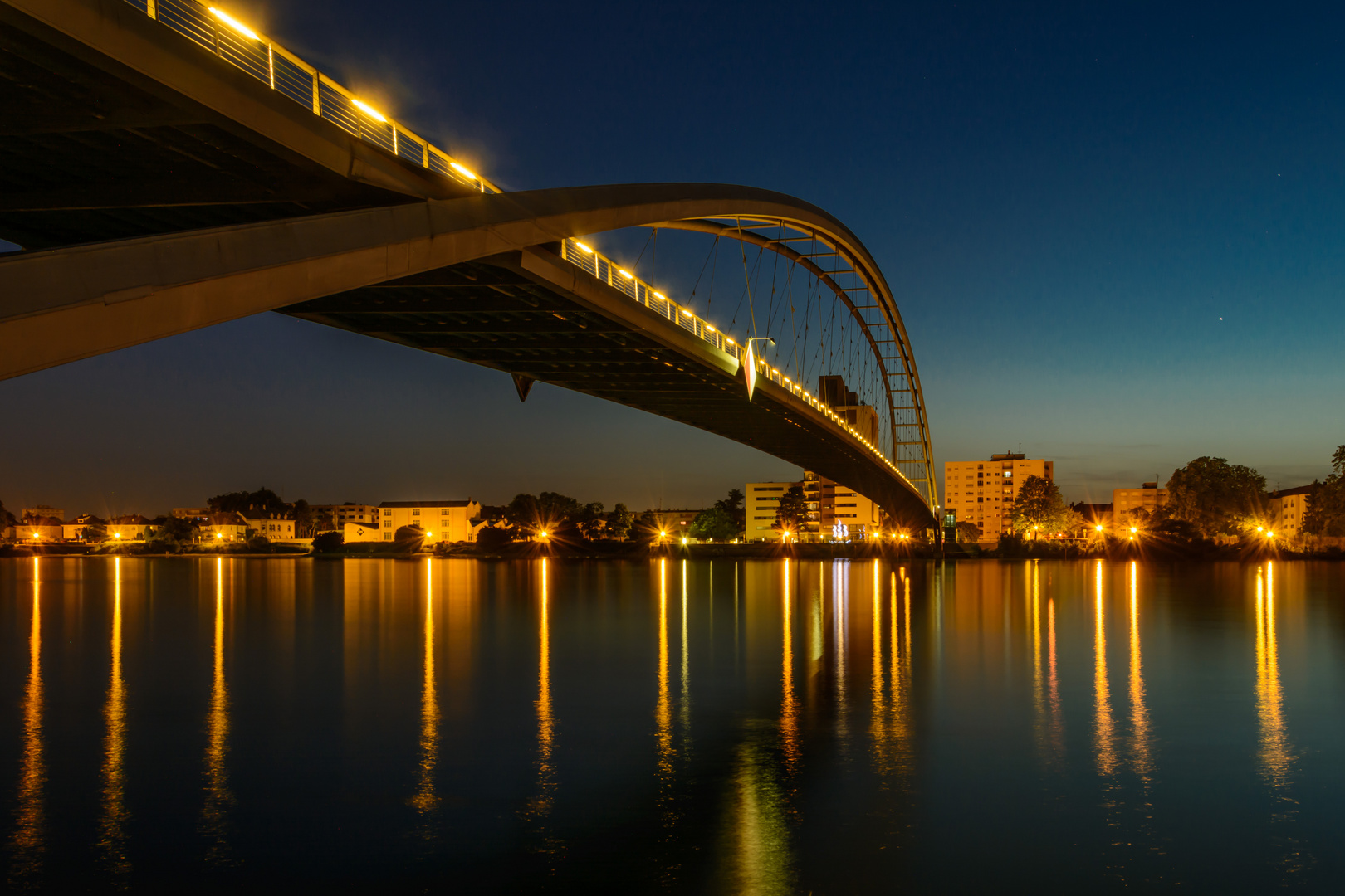 Dreiländerbrücke Weil am Rhein - Huningue Foto & Bild | architektur ...