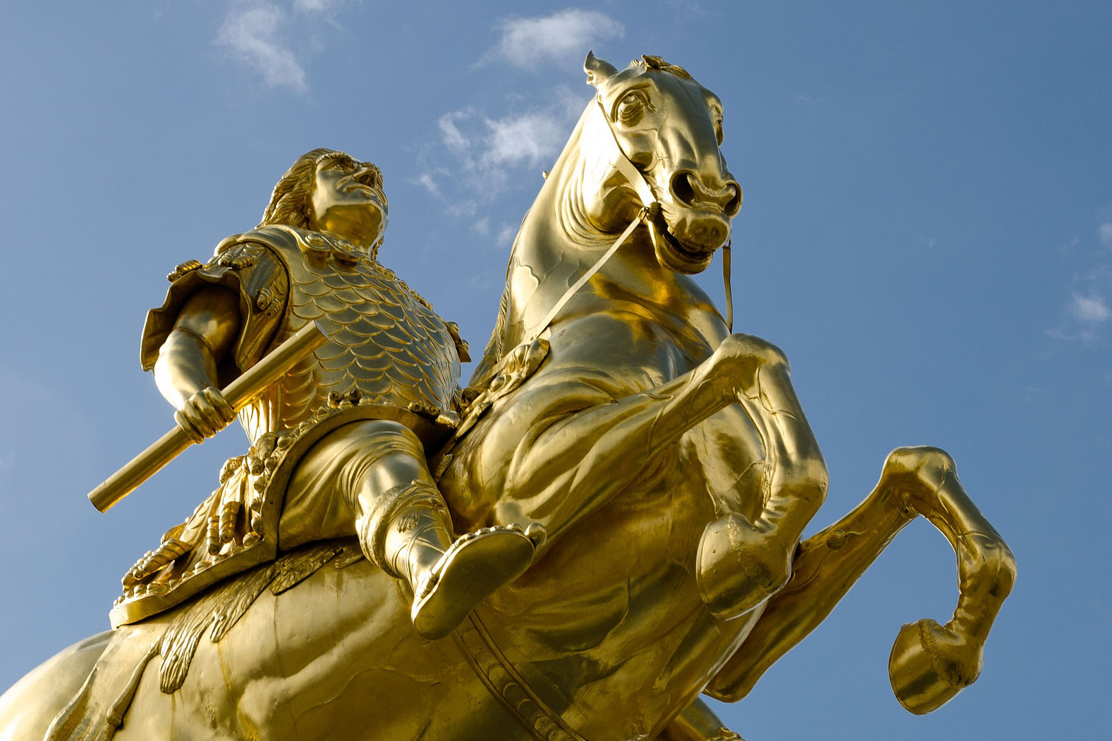 Dresden (4): Der Goldene Reiter Foto & Bild | deutschland, europe ...