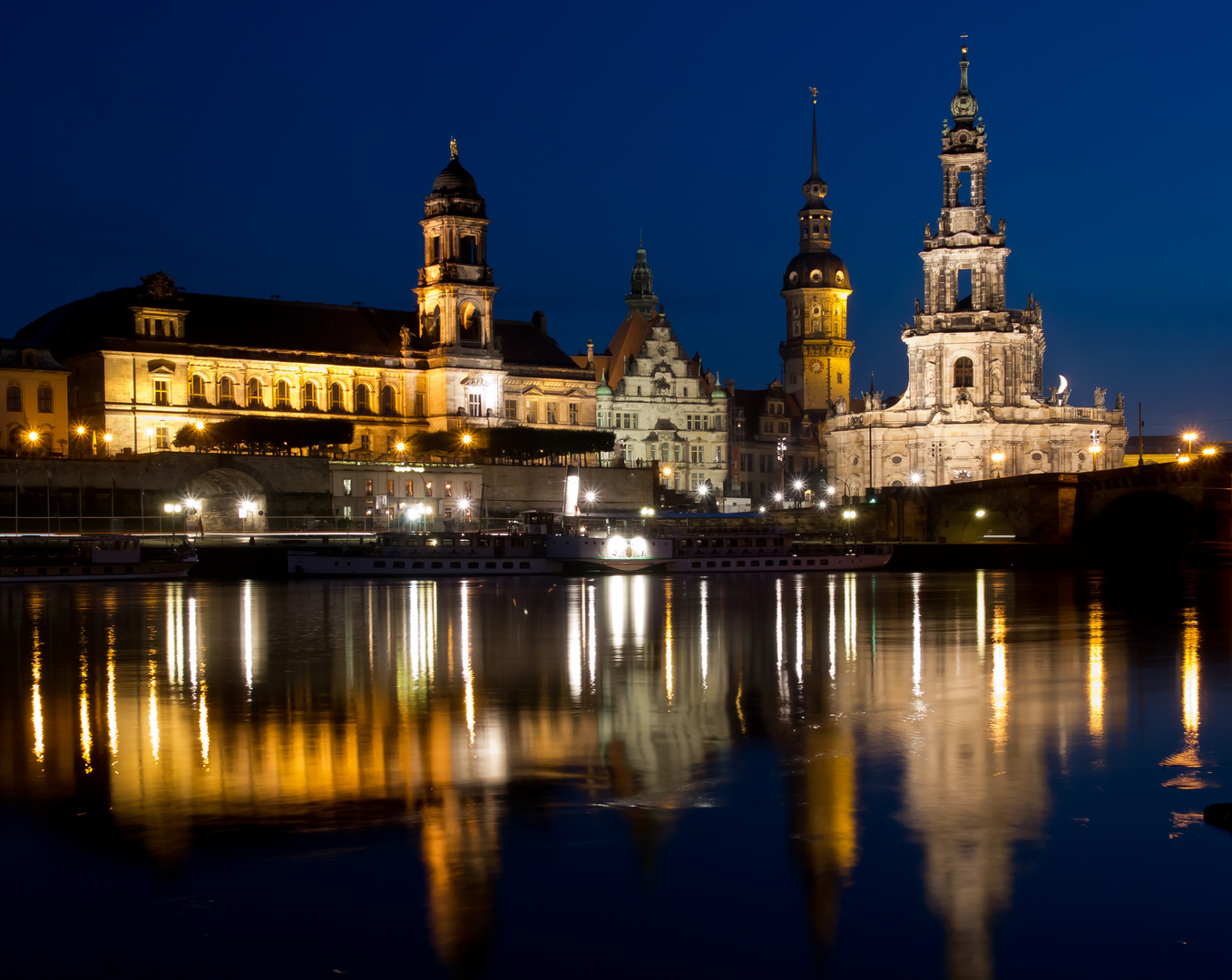 Dresden bei Nacht Foto & Bild | deutschland, europe, sachsen Bilder auf ...