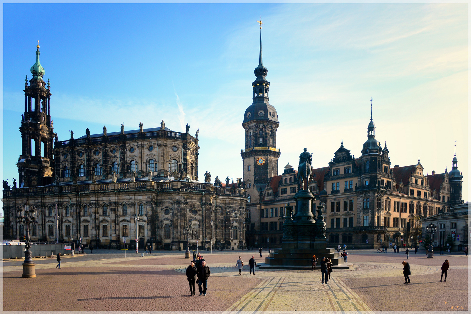 Dresden Schloss und Hofkirche Foto & Bild | schloss, dresden, altstadt ...