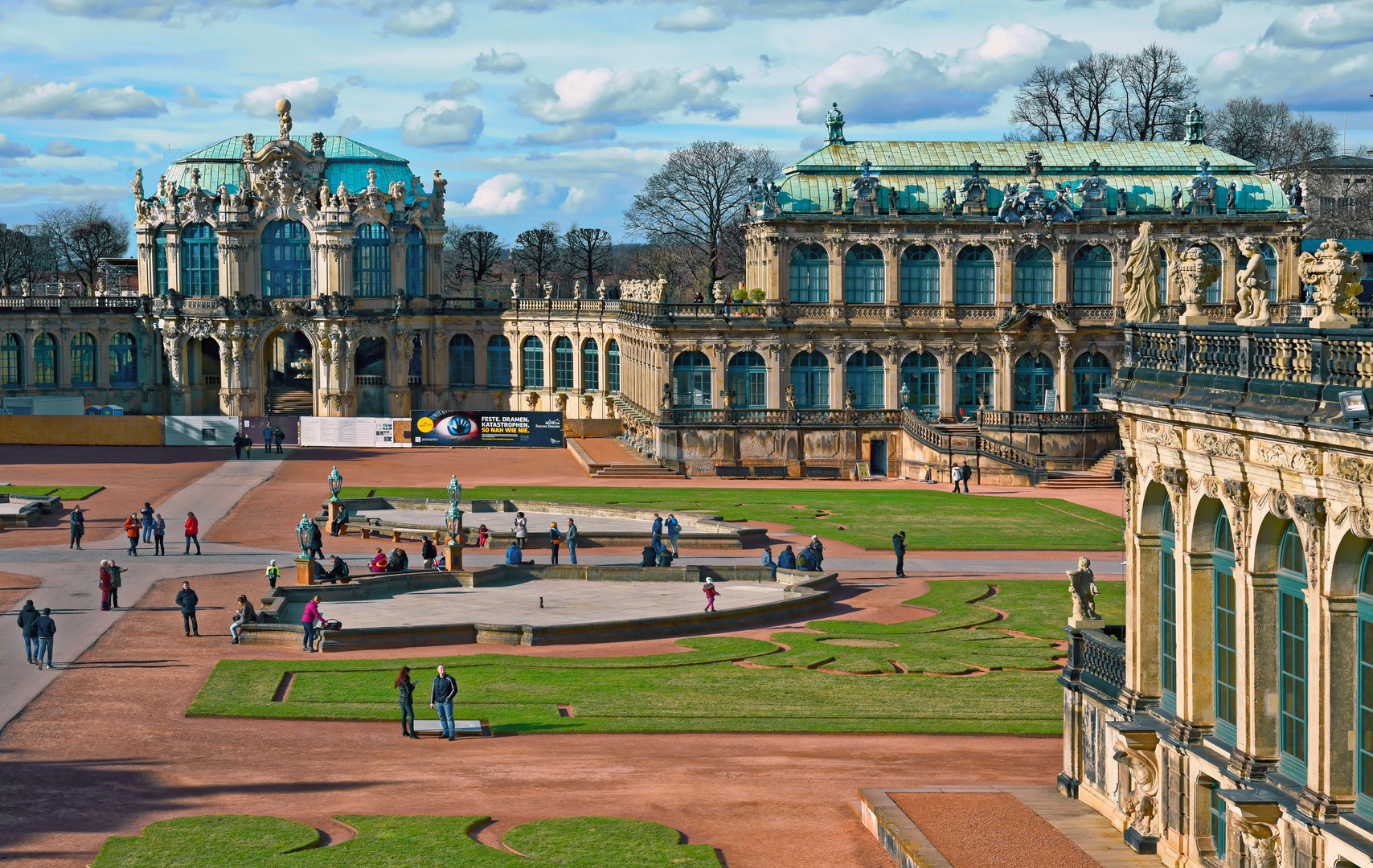 DRESDEN - Zwinger - Foto & Bild | world, natur, dresden Bilder auf ...