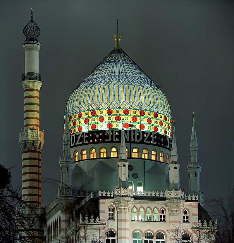 "Dresdner Moschee" Foto & Bild | architektur, architektur bei nacht ...