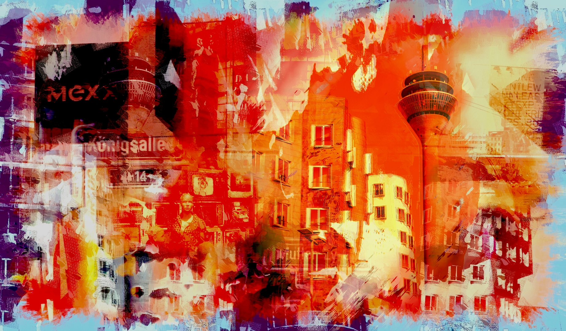 Düsseldorf Foto & Bild | bearbeitungs - techniken, filtertechniken, digipopart-galerie Bilder ...