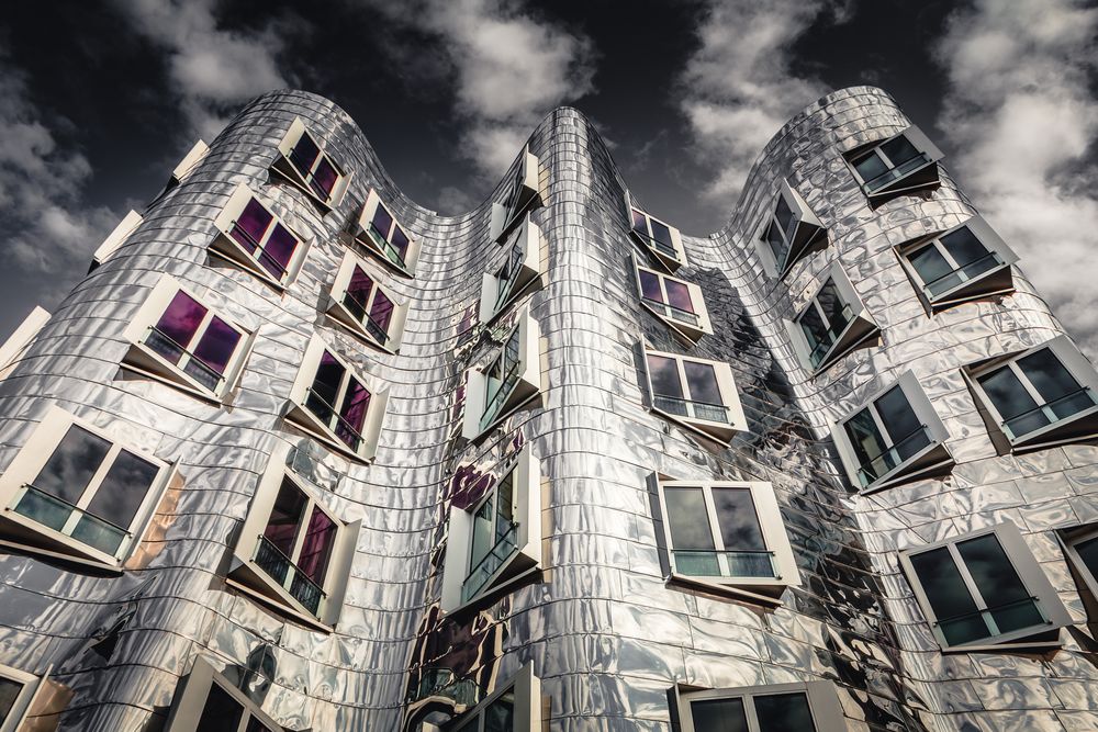 Düsseldorf Gehry Bauten Foto & Bild | fotos, rhein, architektur Bilder ...