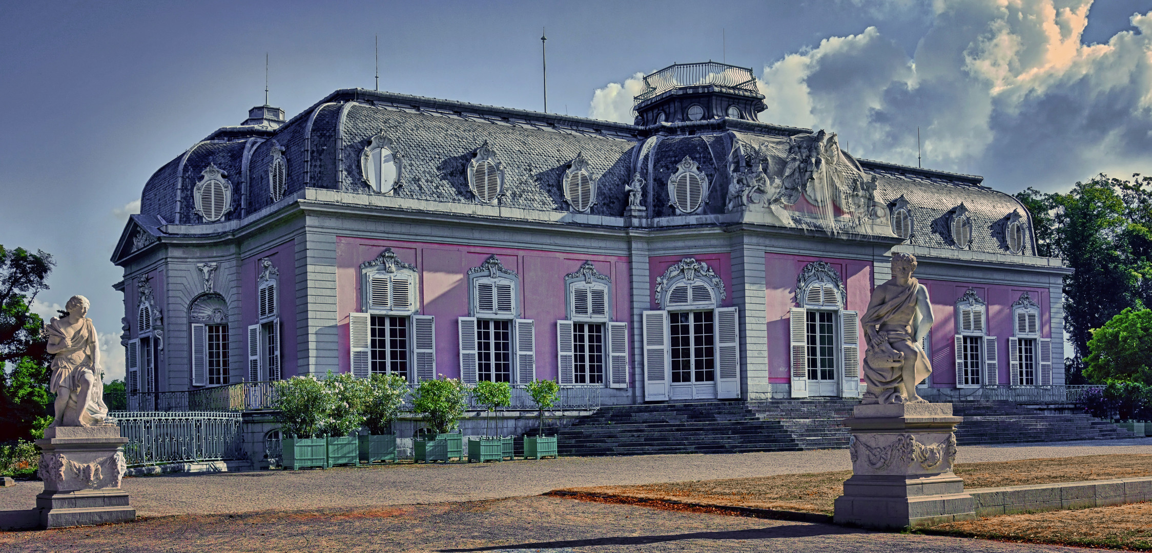 Düsseldorf - Schloss Benrath - Foto & Bild | park, world, dokumentation ...