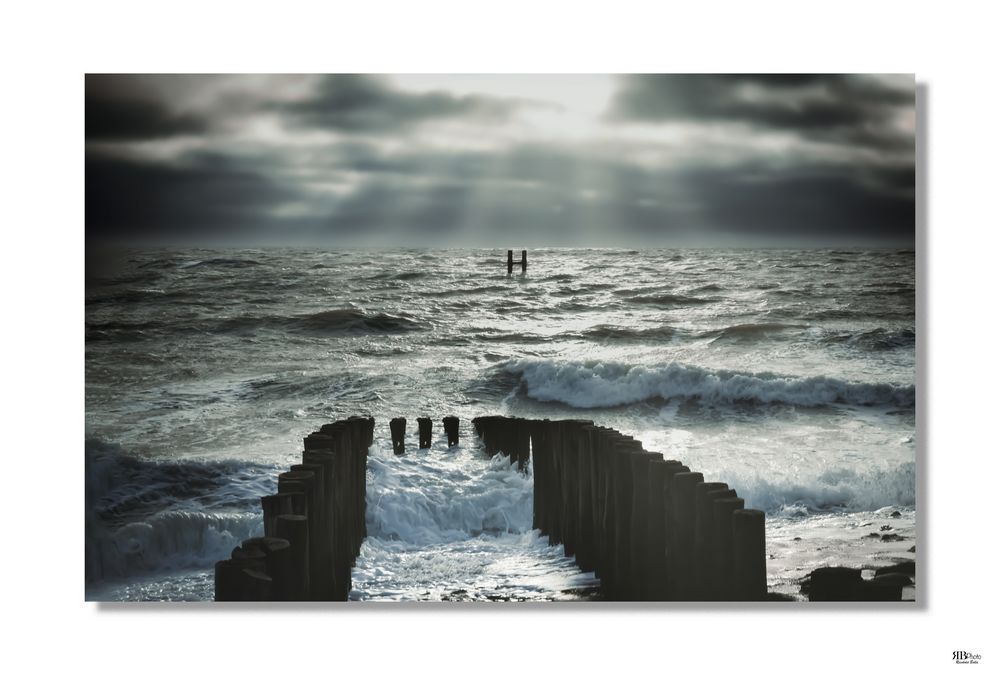 düster Foto & Bild | landschaft, meer & strand, himmel Bilder auf ...