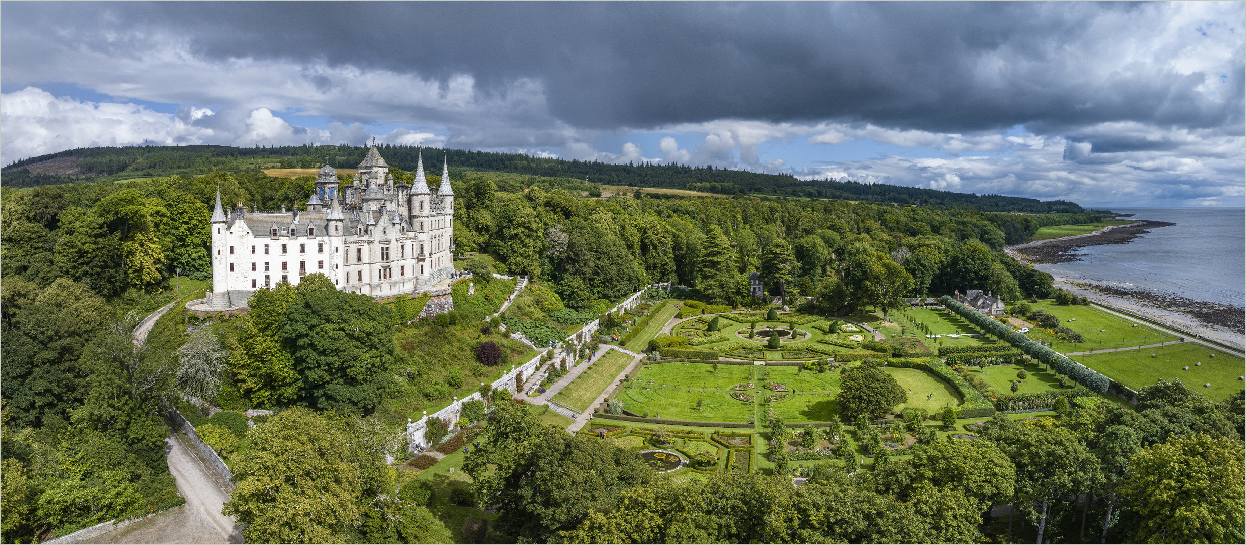 Dunrobin Castle Foto & Bild | schottland, europa, landschaft Bilder auf ...