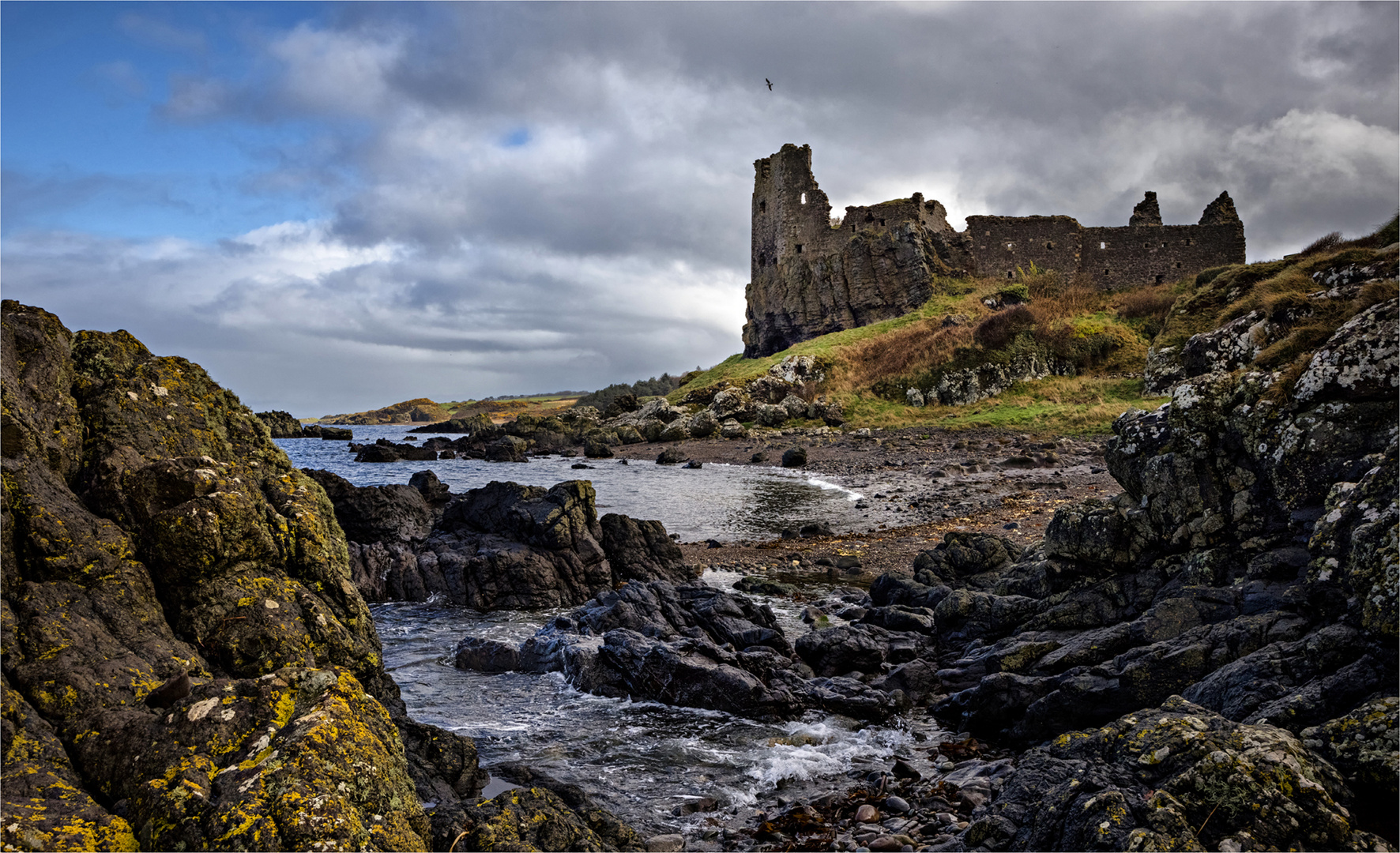 Dunure Castle Foto & Bild | outdoor, schottland, marodes Bilder auf ...