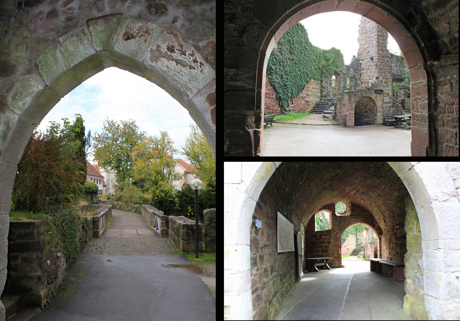 Durchblick Foto & Bild | burg, ruine, donnerstag mit durch Bilder auf fotocommunity