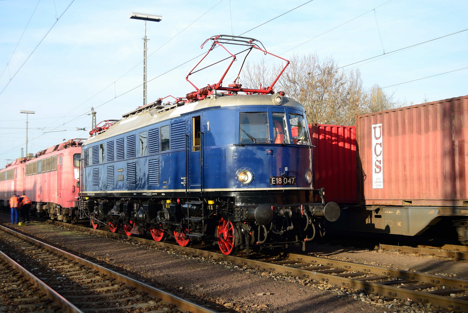 E 18 047 in Kornwestheim Foto & Bild | dampf-, diesel- und e-loks ...