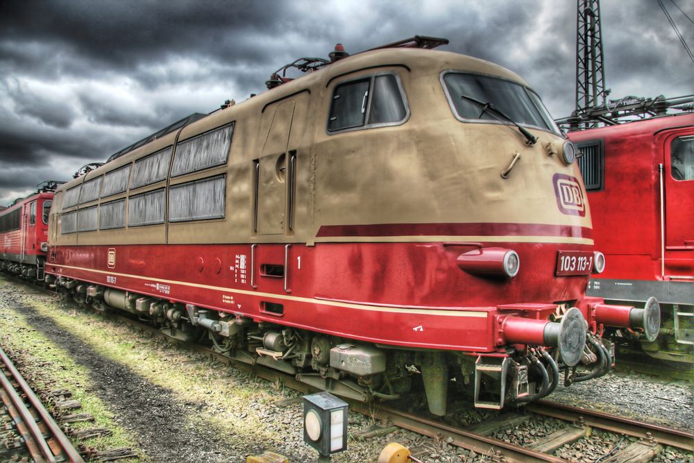 E-Lok BR 103, Koblenz Foto & Bild | dampf-, diesel- und e-loks, eisenbahn, verkehr & fahrzeuge ...