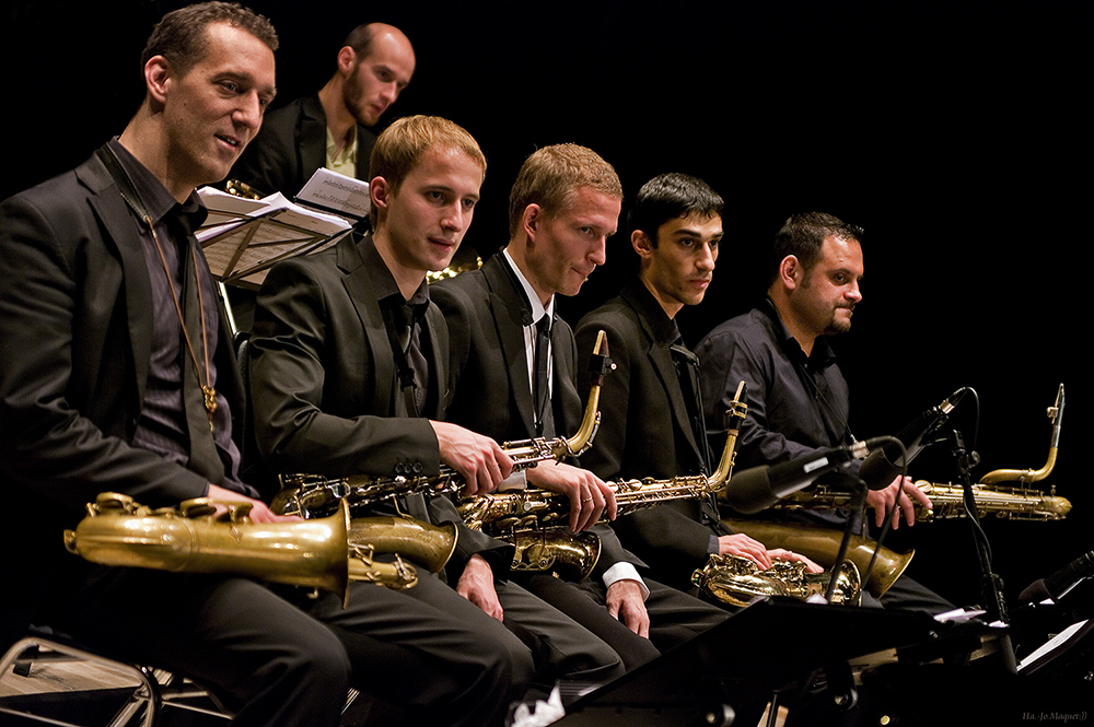 East West European Jazz Orchestra Foto & Bild | kunstfotografie ...