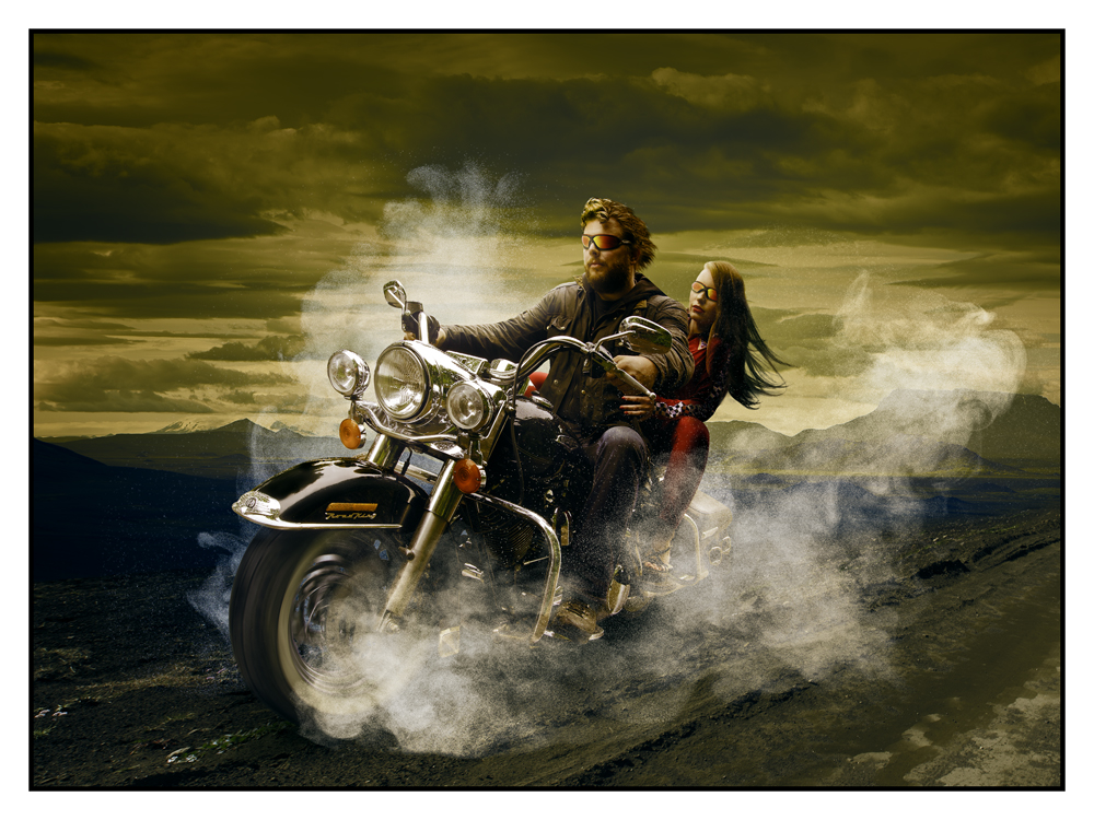 Easy Rider Foto & Bild | composing, digiart, photoshop Bilder auf ...