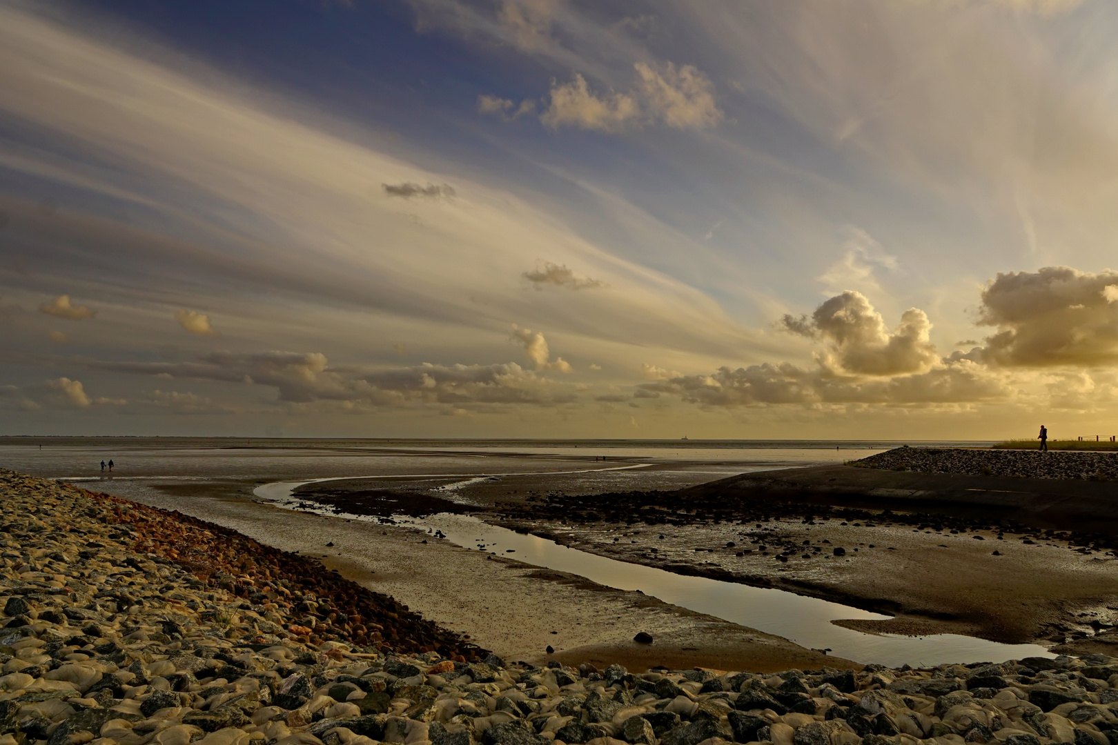 Ebbe... Foto & Bild | sonne und wolken, natur, nordsee Bilder auf ...