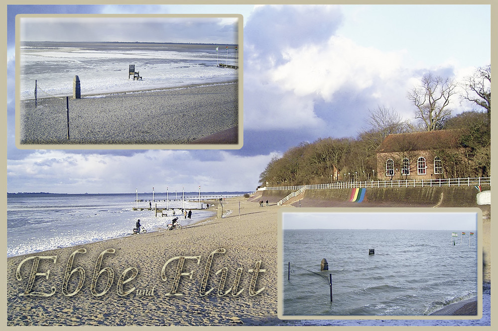Ebbe und Flut an der Nordseeküste Foto & Bild | landschaft, meer ...