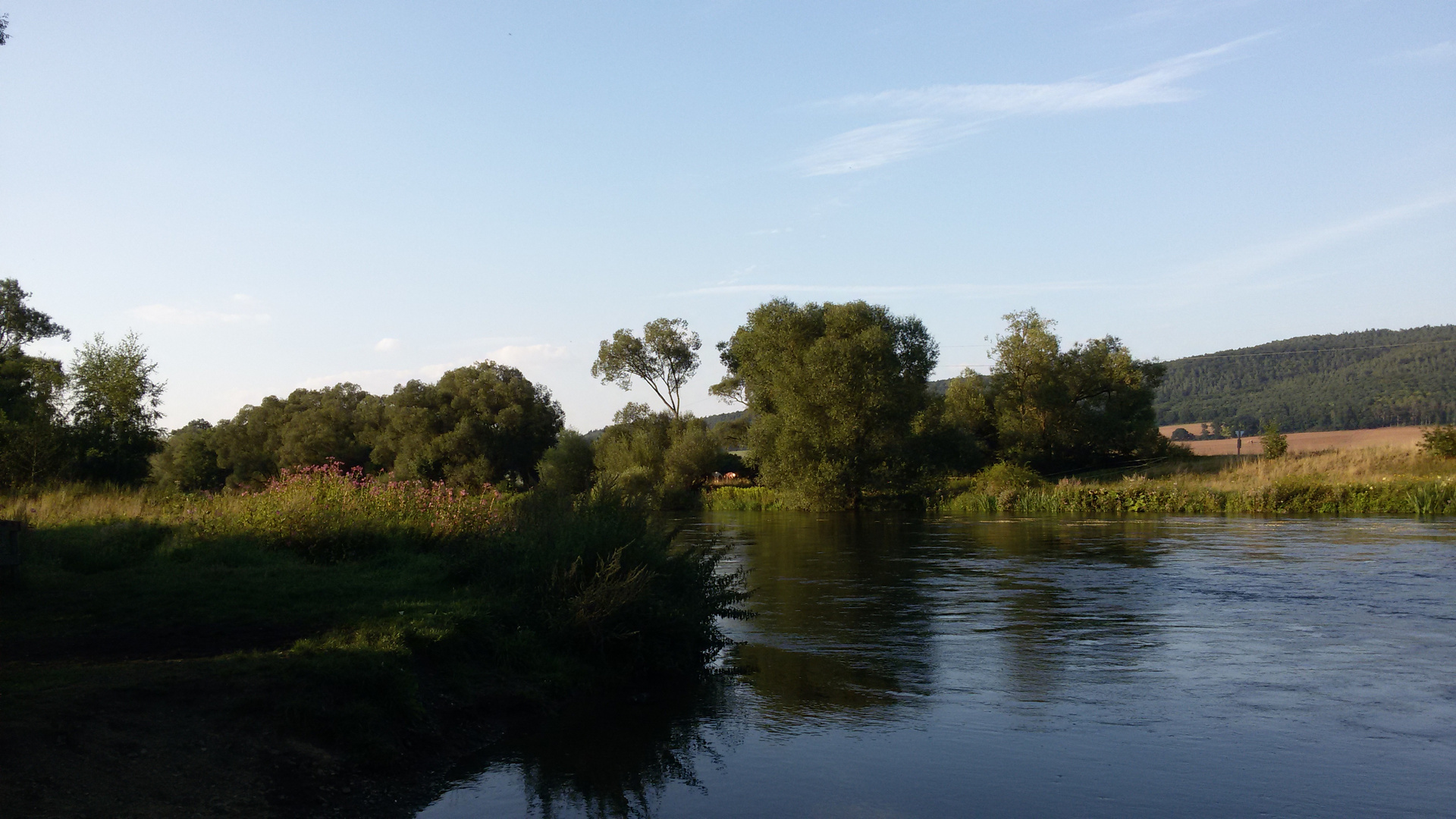 Eder bei Anraff Foto & Bild | landschaft, bach, fluss & see, flüsse und ...