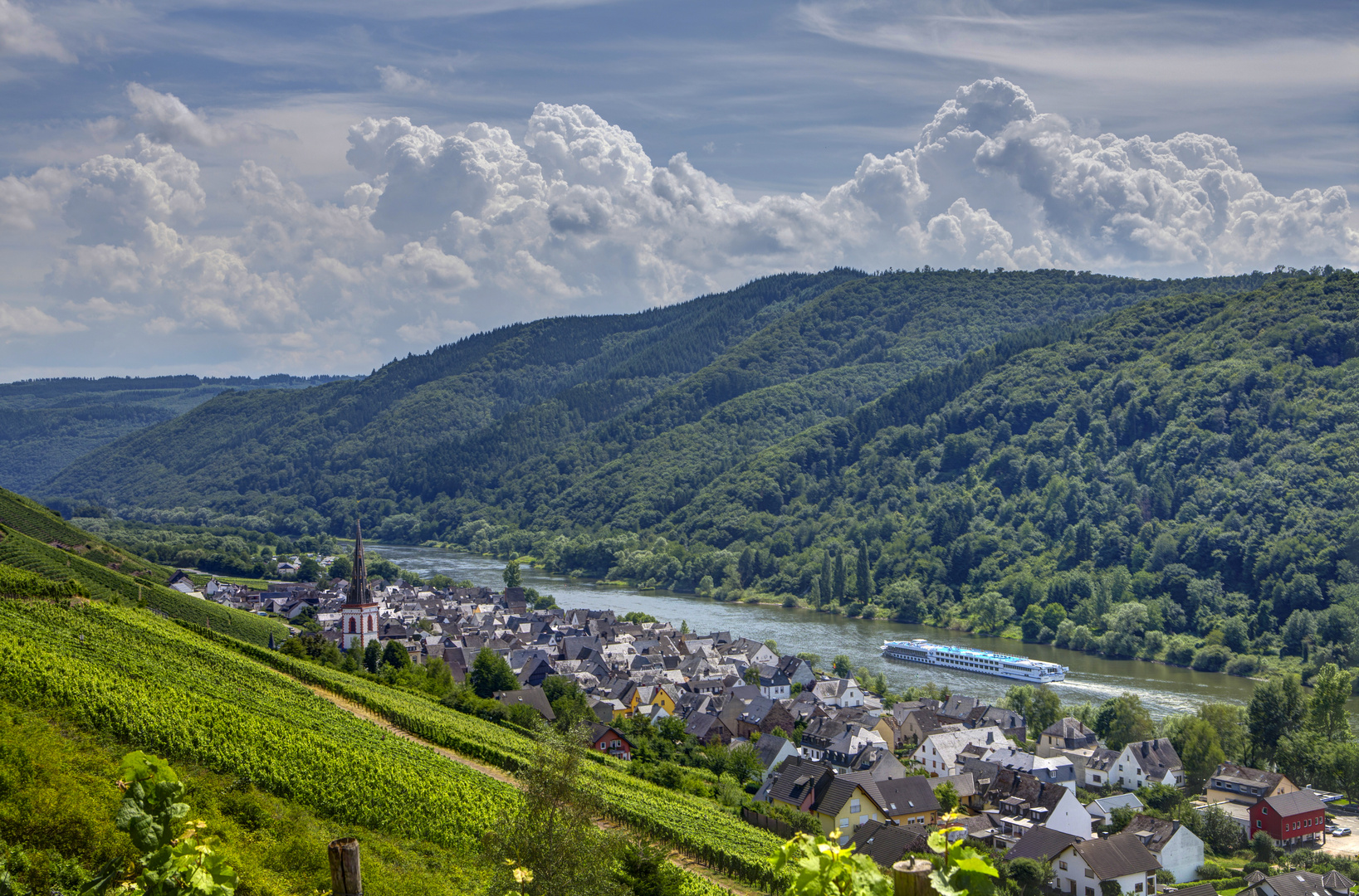 Ediger - Eller im Sonnenschein Foto & Bild | deutschland, europe ...