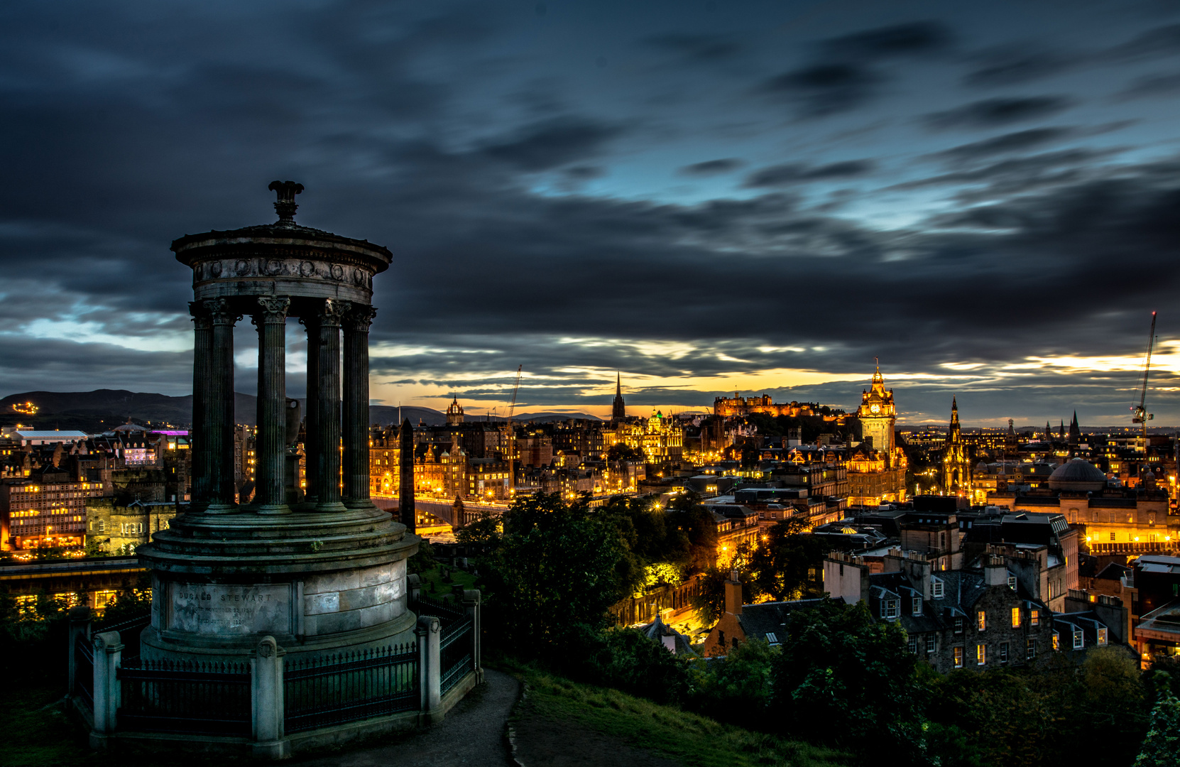 Edinburgh at Night Foto & Bild | europe, united kingdom & ireland ...