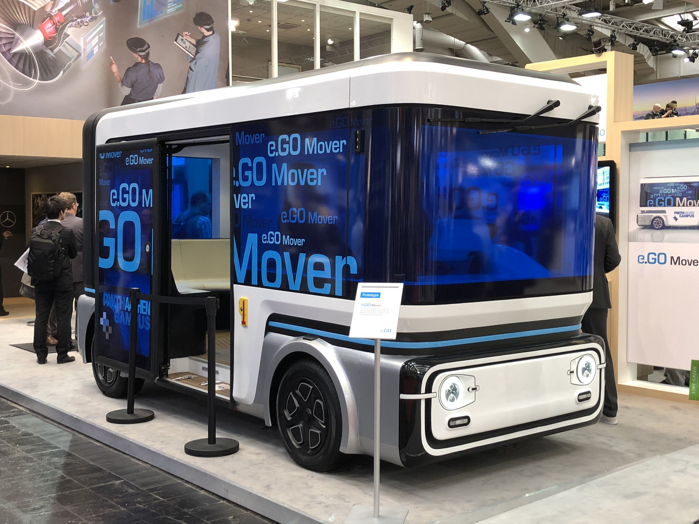E.GO Mover - autonomes Fahren mit dem Kleinbus Foto & Bild | bus ...