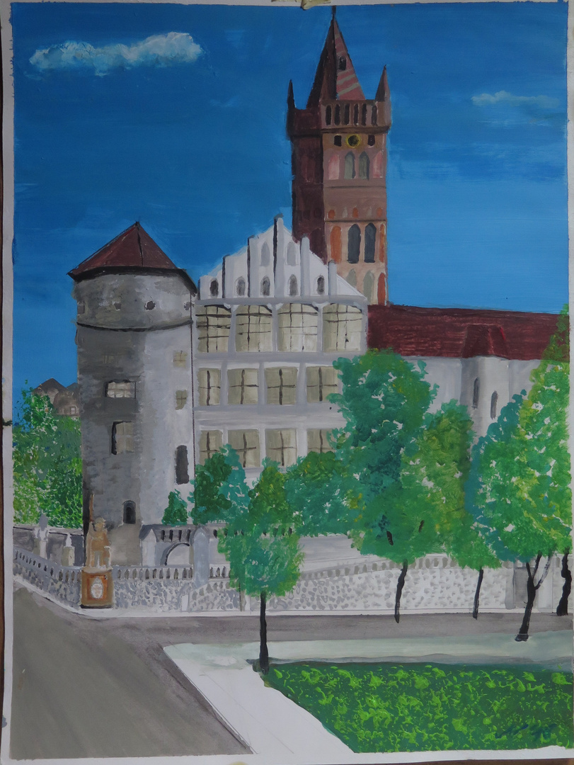 Ehemalige Schloß in Königsberg Foto & Bild | kunstfotografie & kultur ...