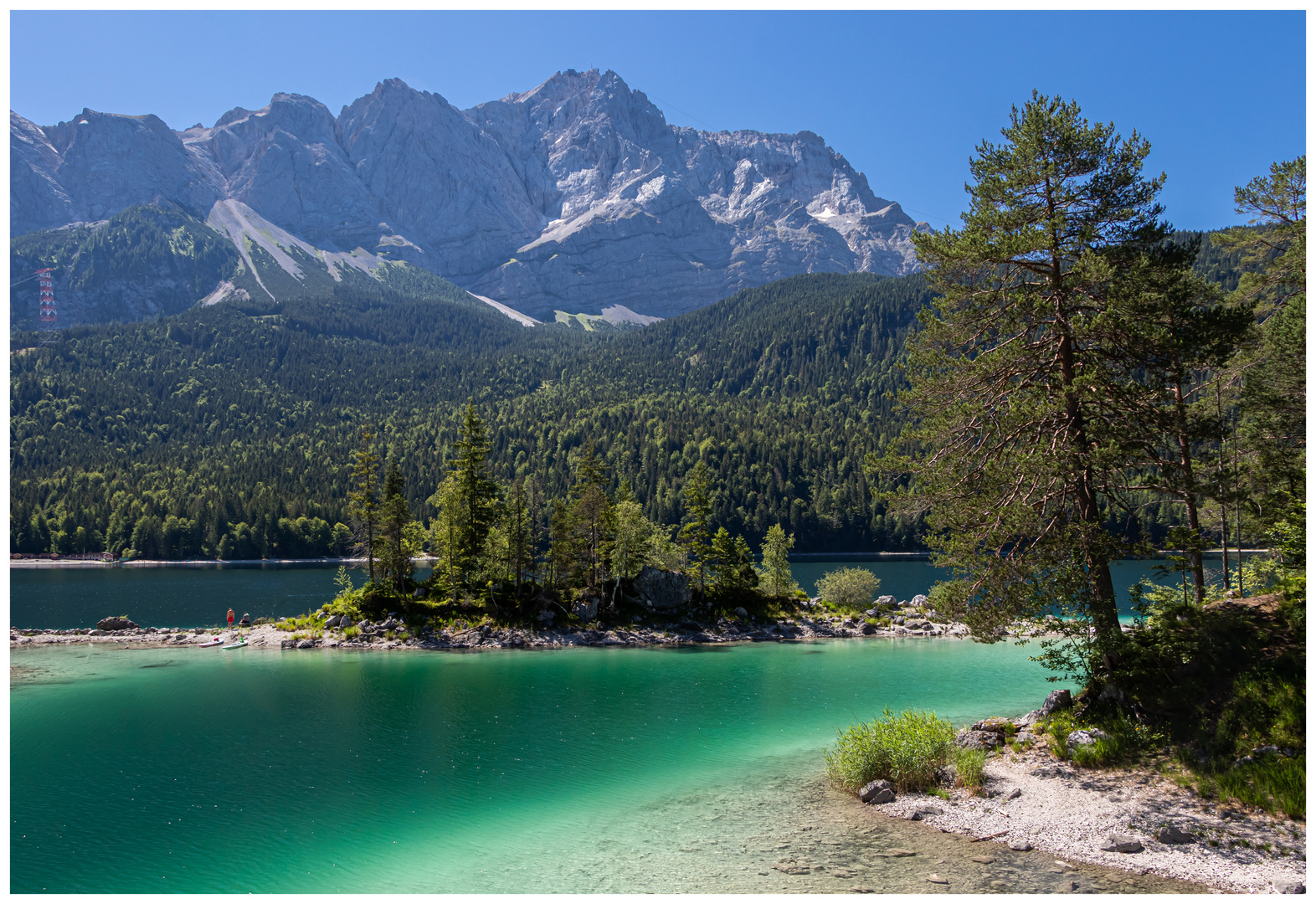 Eibsee Foto & Bild | landschaft, berge, bach, fluss & see Bilder auf ...