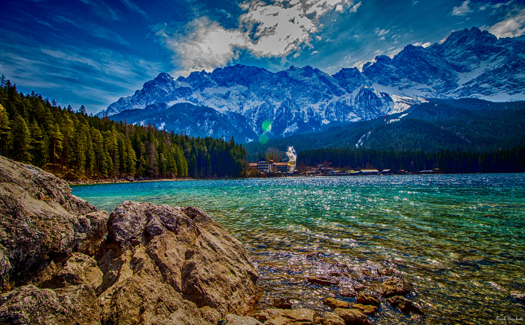 Eibsee Foto & Bild | landschaft, bach, fluss & see, see, teich & tümpel ...