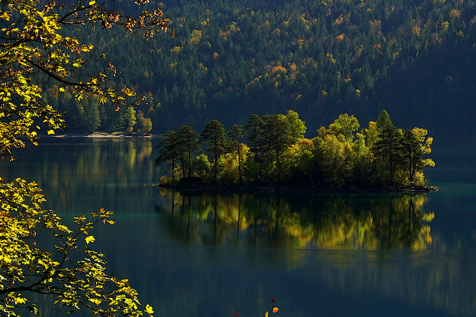 Eibsee Foto & Bild | jahreszeiten, herbst, see Bilder auf fotocommunity