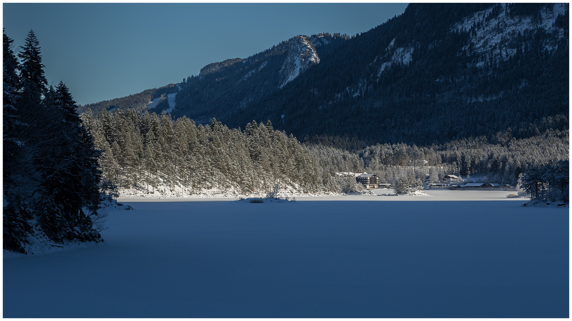 Eibsee Foto & Bild | eibsee, winter, schnee Bilder auf fotocommunity