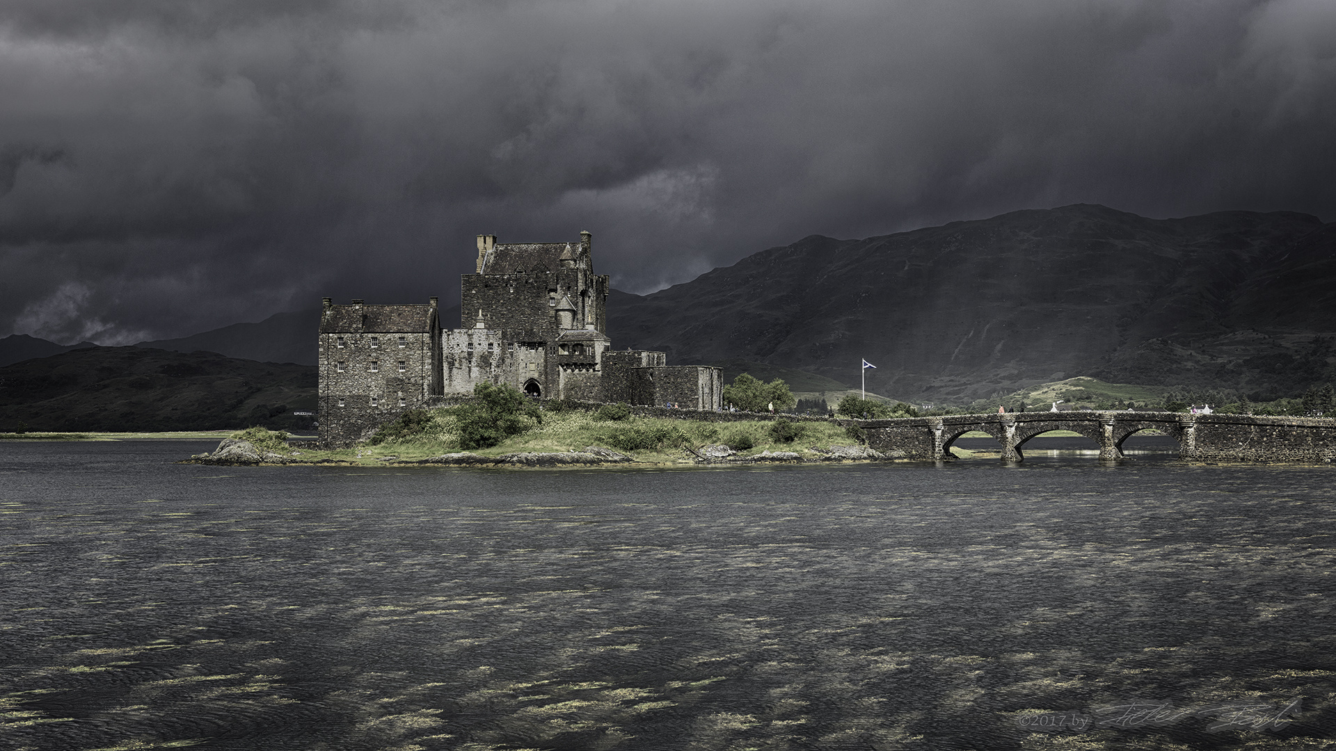 Eilean Dunan Castle Foto & Bild | world, schottland, natur Bilder auf ...