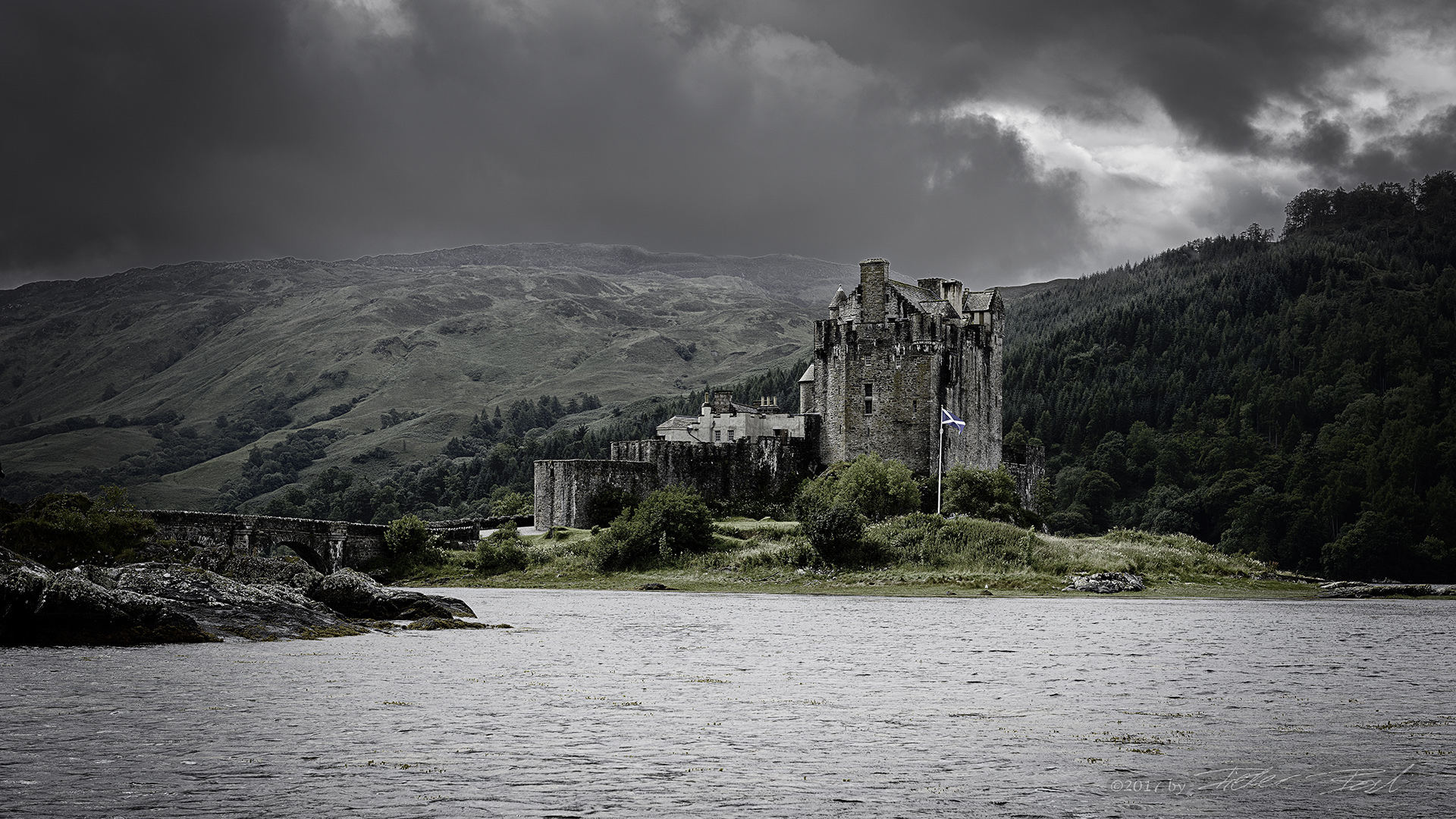 Eilean Dunan Castle Foto & Bild | world, schottland, natur Bilder auf ...
