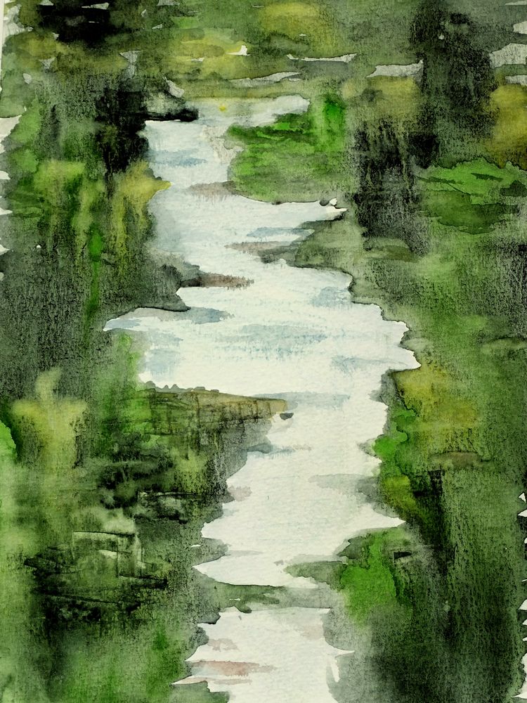 ein Bach Foto & Bild | landschaft, lebensräume, kunstfotografie ...