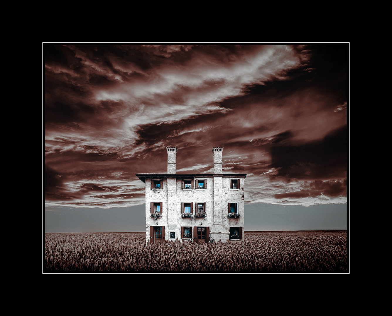 Ein Bett im Kornfeld Foto & Bild | fotomontage, fantasy mystery, fotos Bilder auf fotocommunity