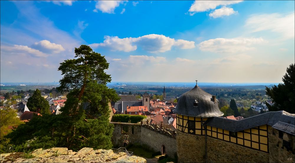 Ein Blick in die Rhein-Main Ebene ... Foto & Bild | architektur ...