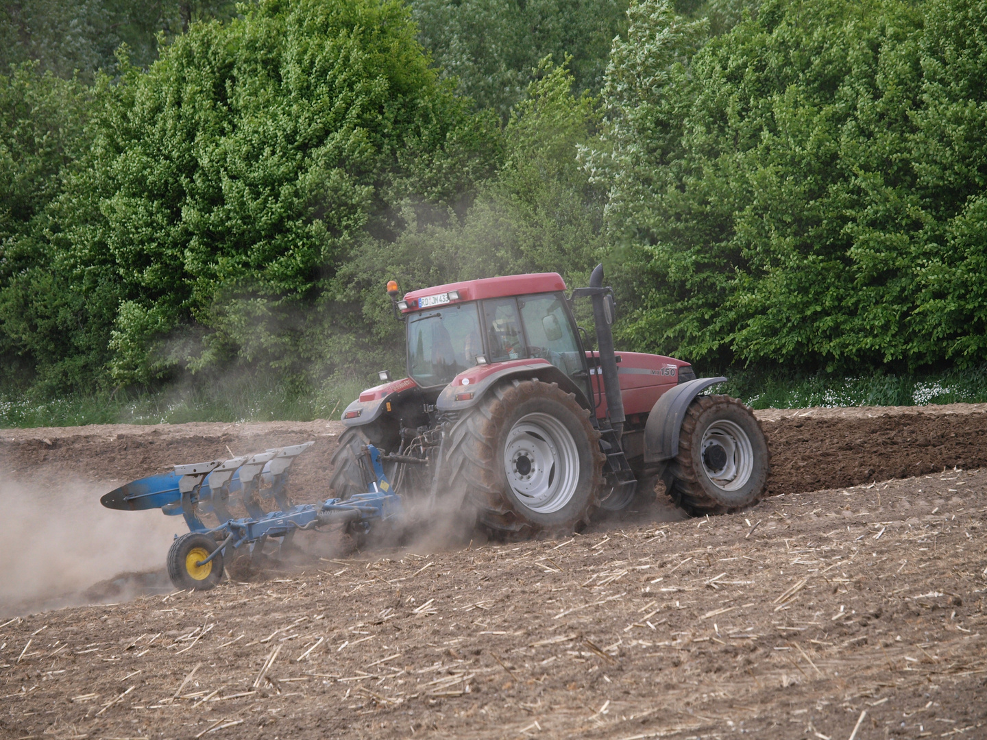 Ein CASE MX 150 in Aktion Foto & Bild | industrie und technik ...