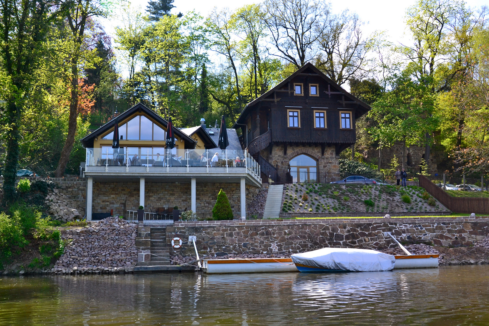 Ein Gasthaus an der Mulde… Foto & Bild | sachsen, landschaft ...