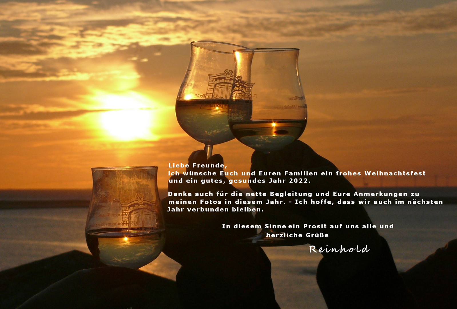 Ein herzlicher Gruß und Danke zum Jahresende Foto & Bild | gratulation ...